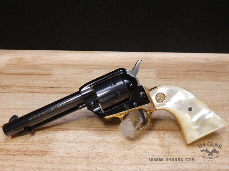 Colt SA Frontier Scout – .22 LR – 1863 West Virginia Centennial Model ...