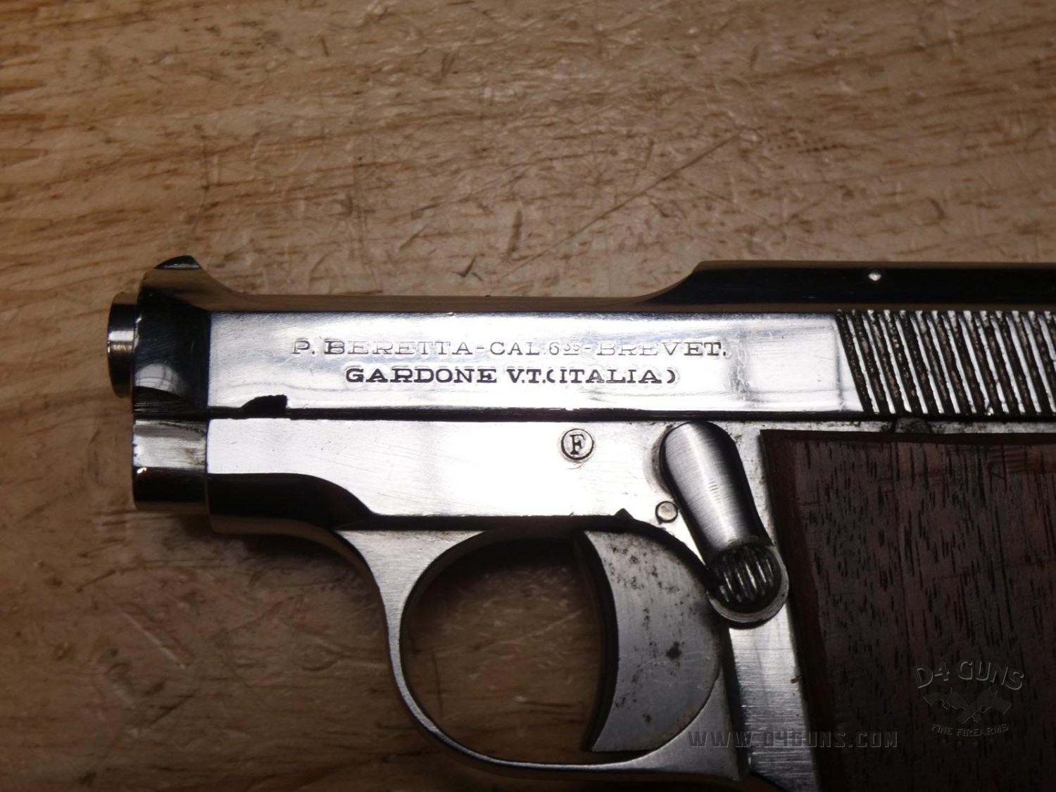 Beretta Brevet Model 418 – 6.35mm | D4 Guns