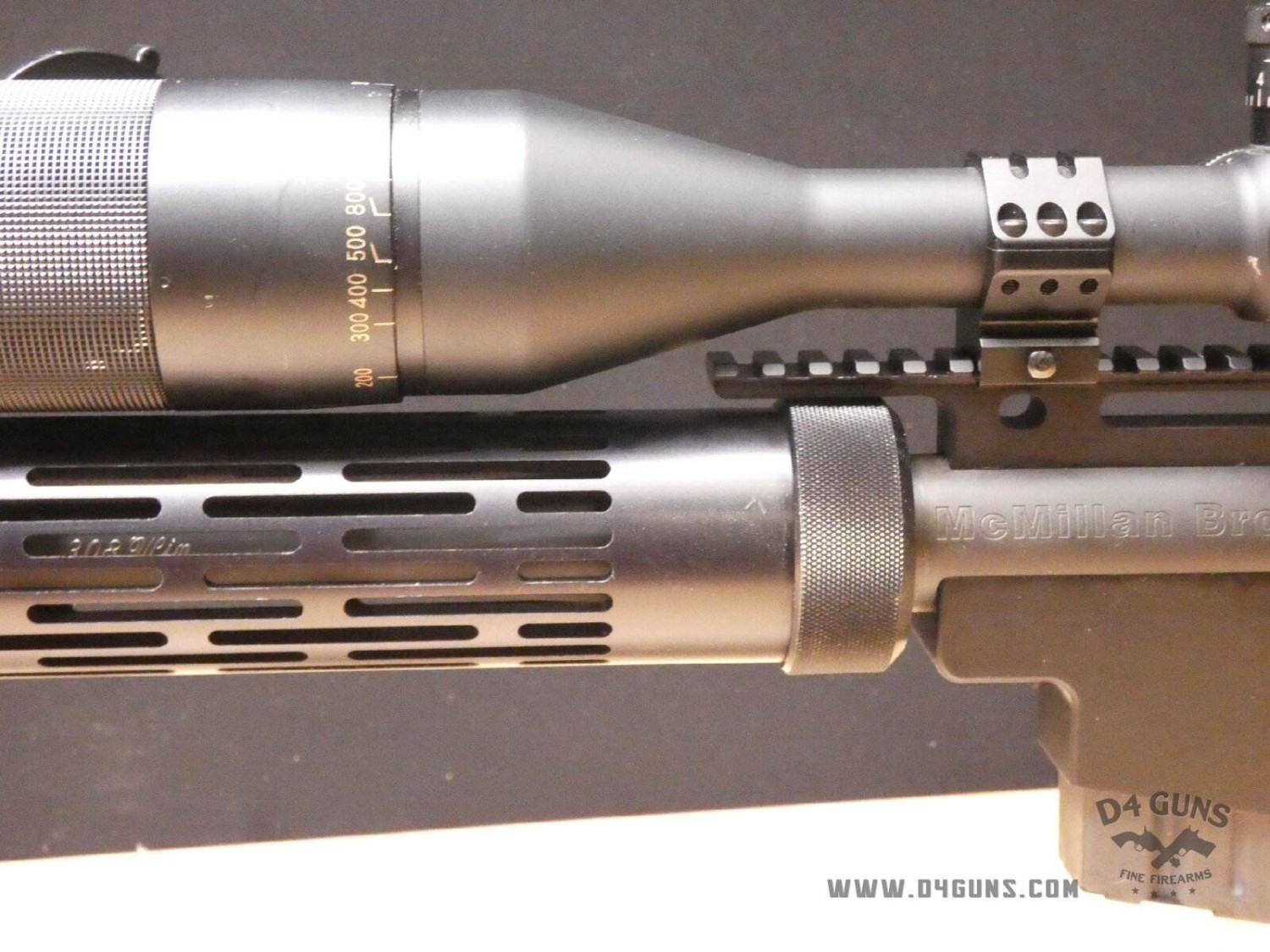 McMillan Bros TUBB-2000 T2K | .308 | 6-20×56 Springfield Scope | | D4 Guns