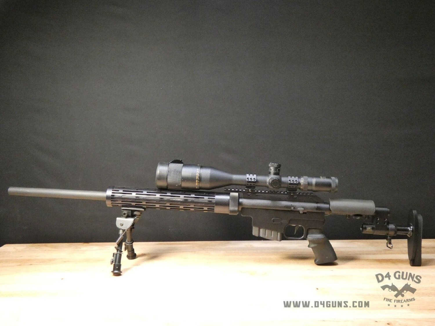 McMillan Bros TUBB-2000 T2K | .308 | 6-20×56 Springfield Scope | | D4 Guns