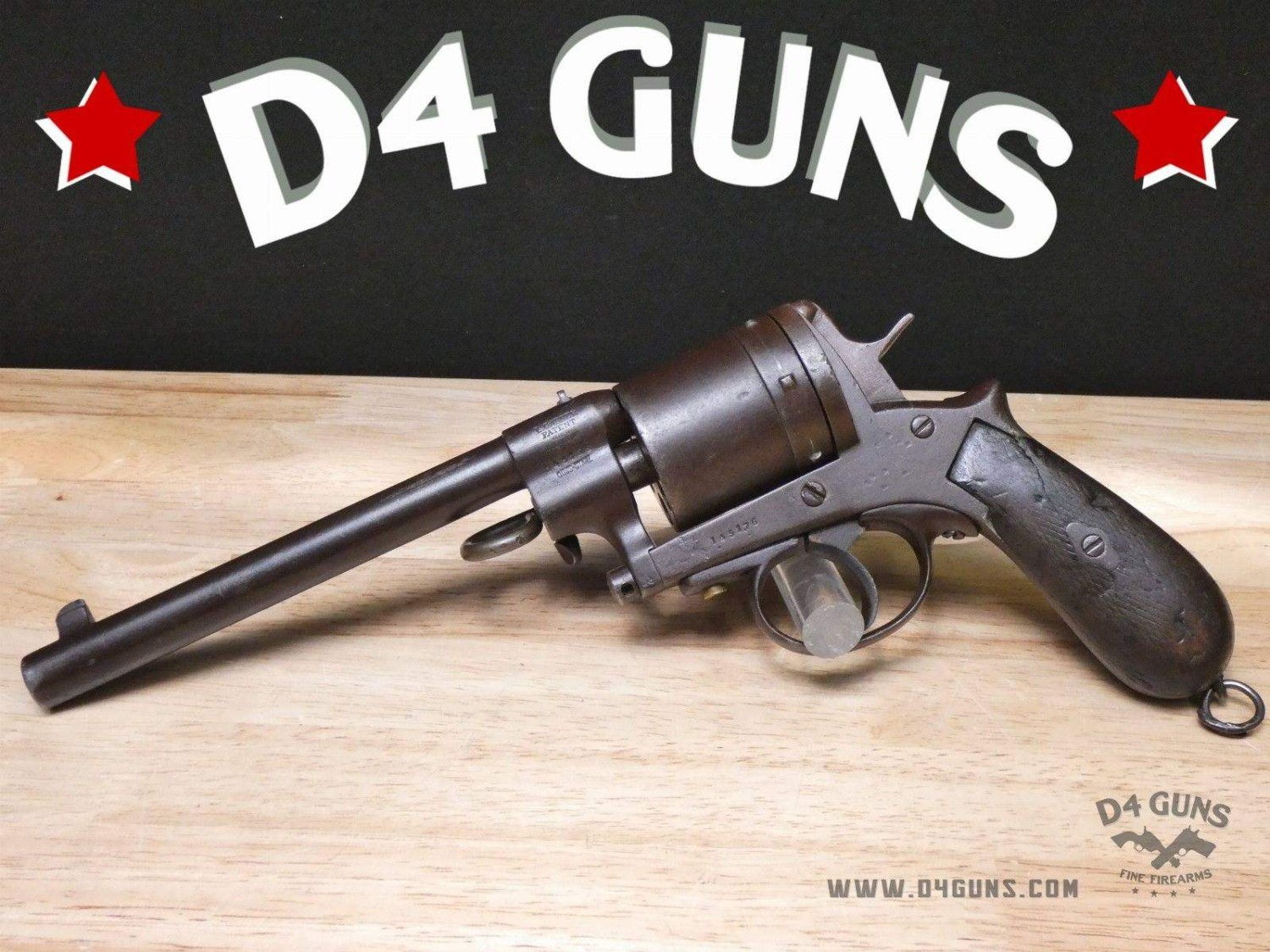 Gasser M1870 | 11.3x36mmR | 6-Shot Revolver | | D4 Guns