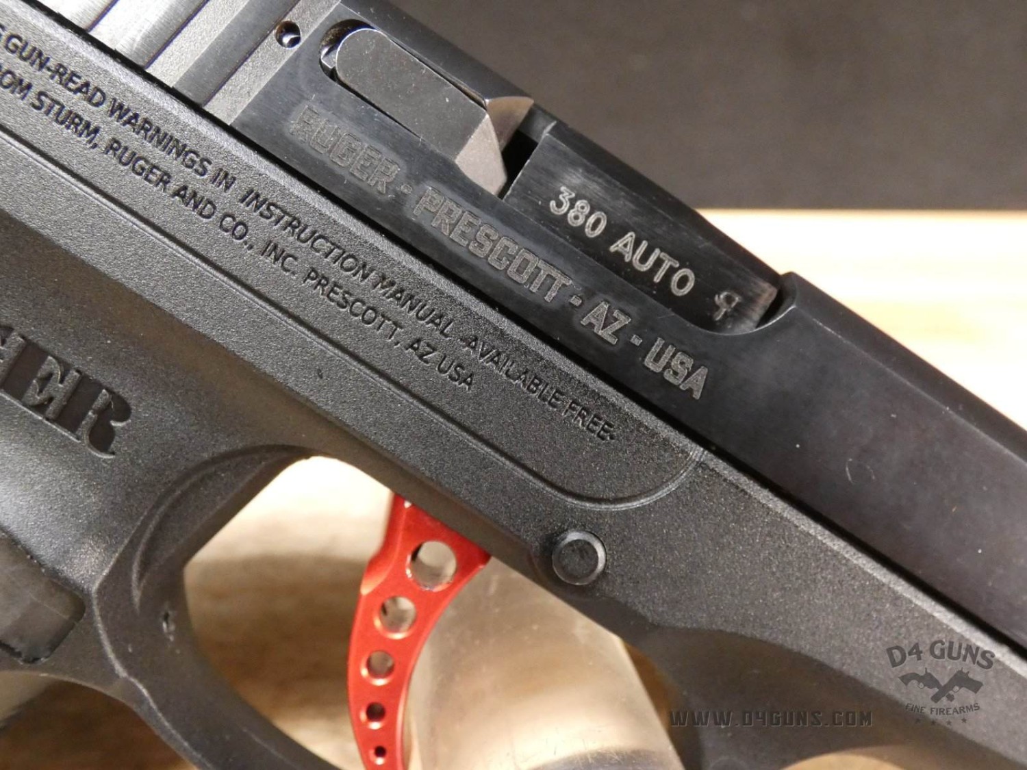 Ruger LCP Custom – .380 ACP – | D4 Guns