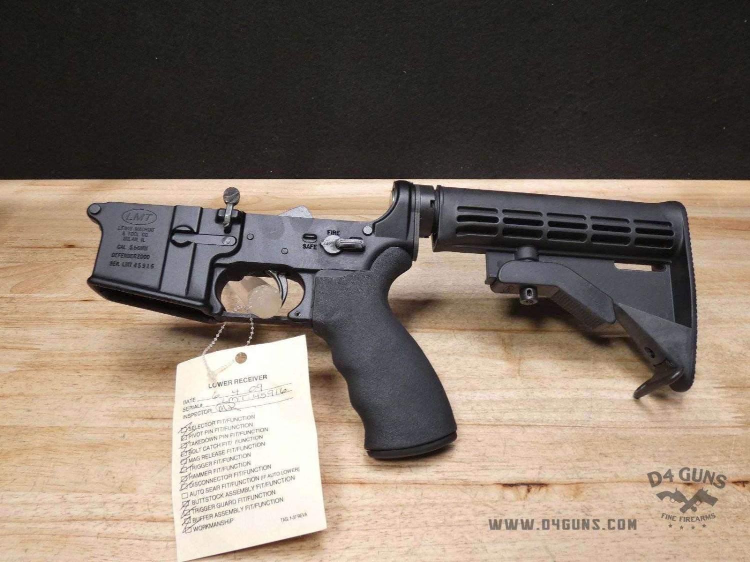 LMT Defender 2000 Complete Lower – 5.56 Nato | D4 Guns