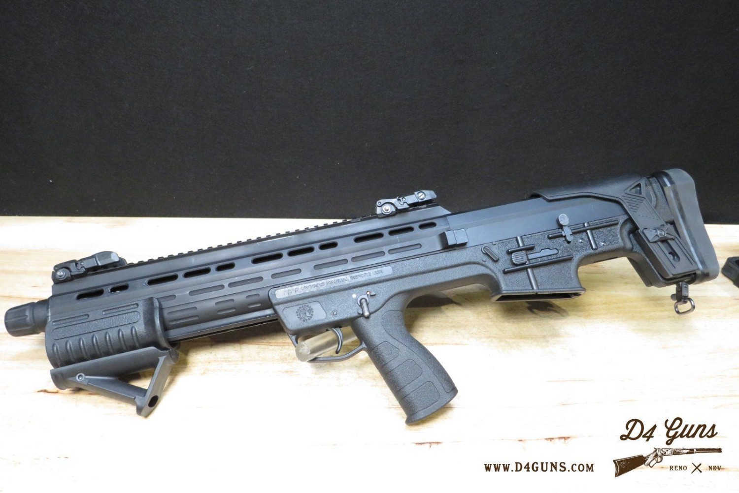 GARAYSAR FEAR-109 BULLPUP PUMP ACTION SHOTGUN – 12ga 3″ | D4 Guns