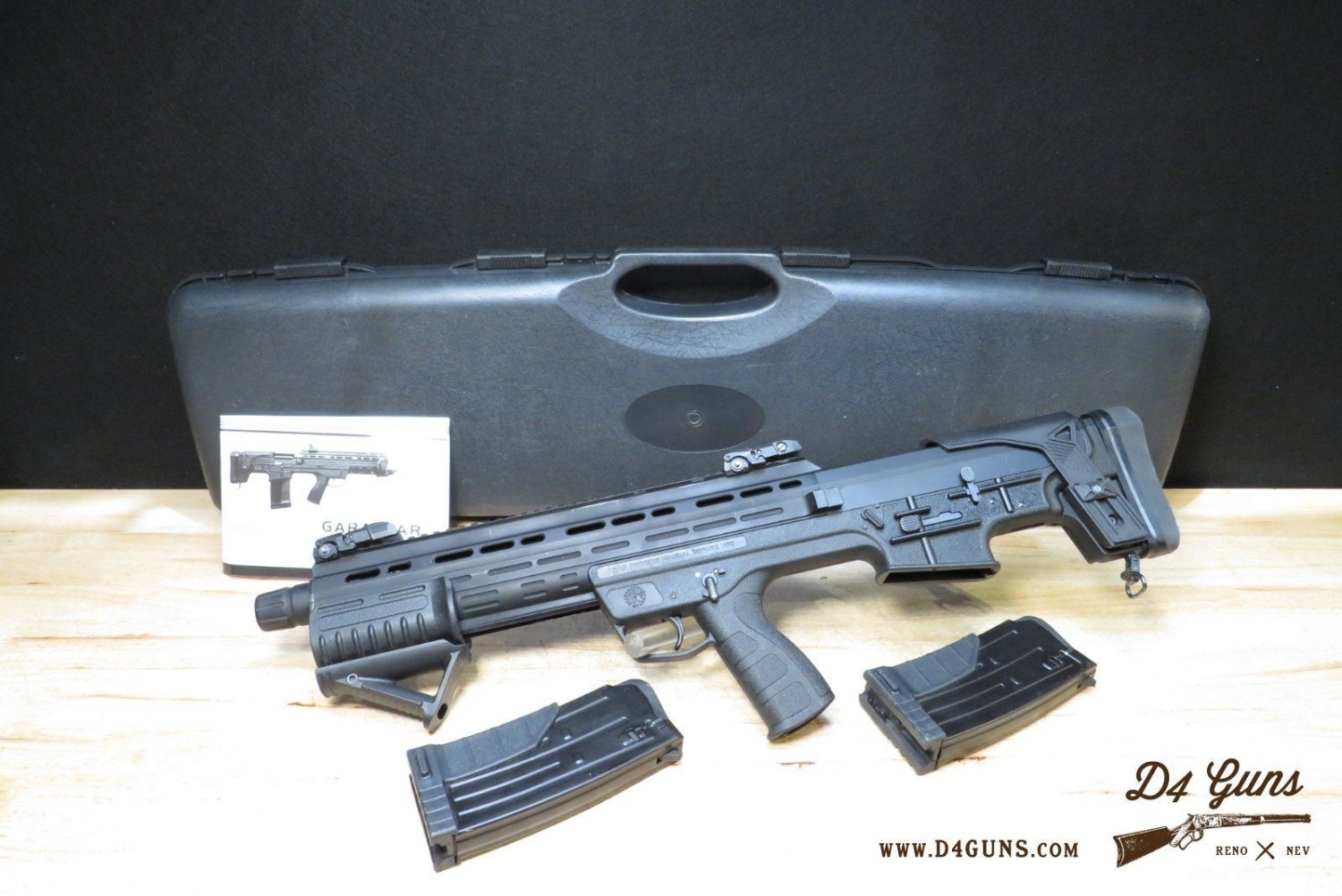 GARAYSAR FEAR-109 BULLPUP PUMP ACTION SHOTGUN – 12ga 3″ | D4 Guns